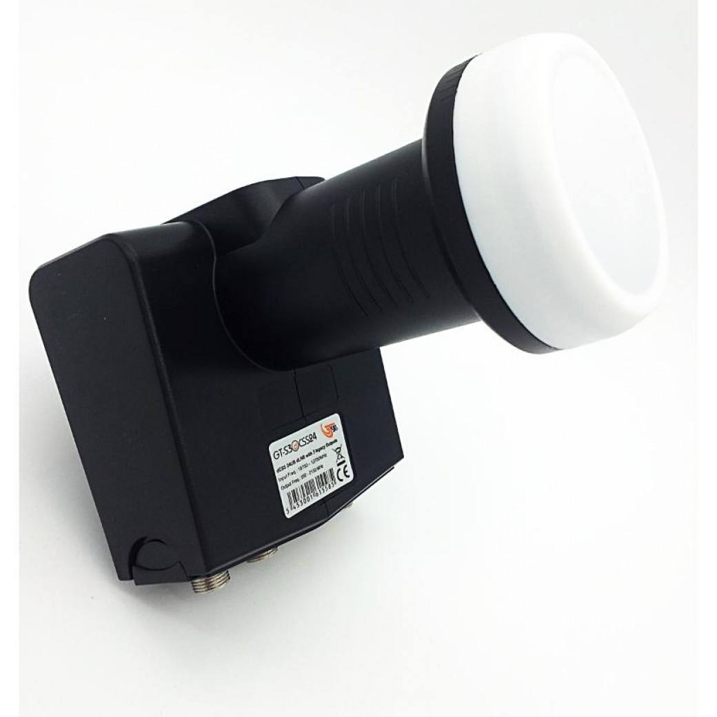 B-Ware - GT-Sat S3dCSS24 Unicable2 LNB 24 + 3 Teilnehmer 40mm schwarz ...
