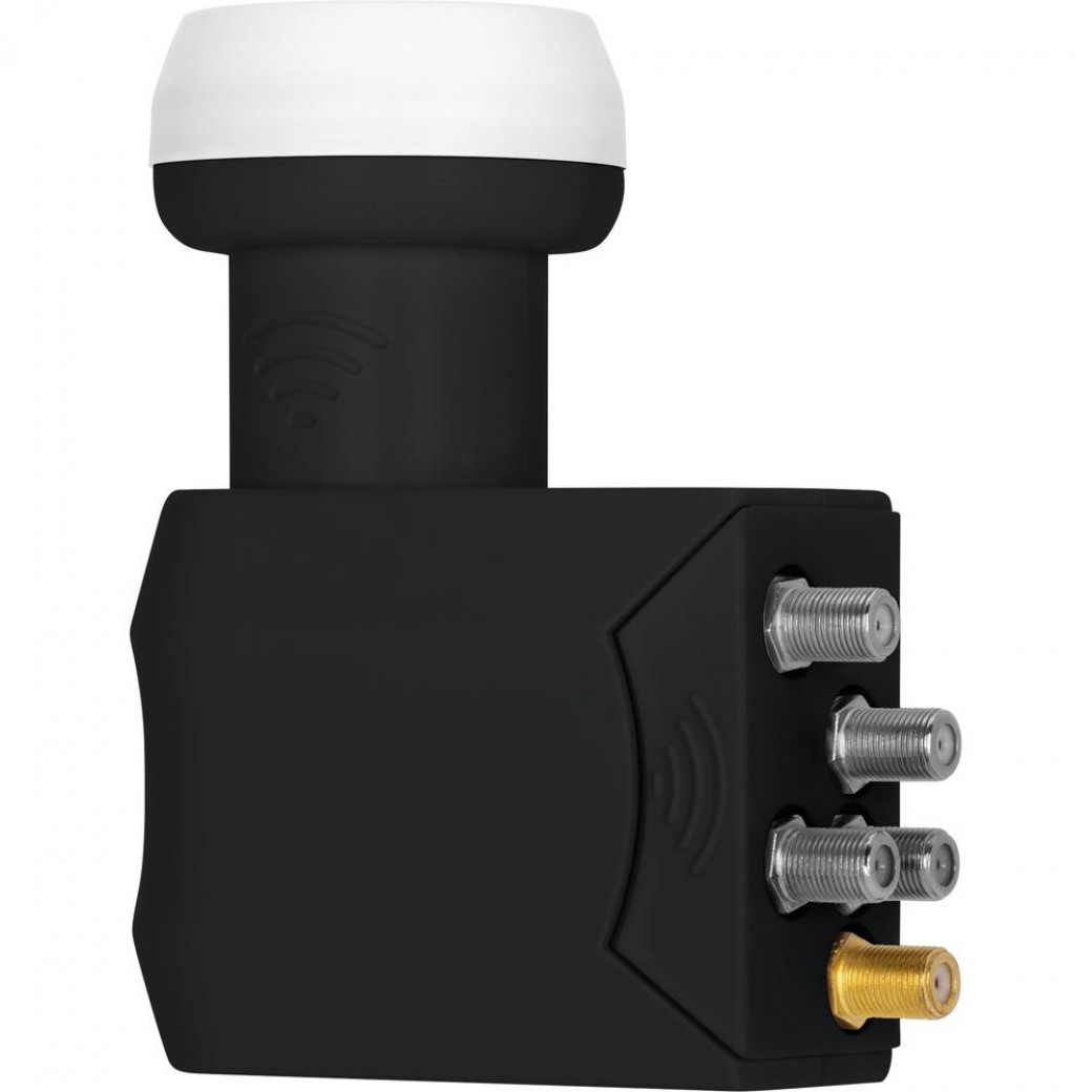 TechniSat 0000/8388 Universal SCR-LNB schwarz Unicable LNB, 4 + 4 ...