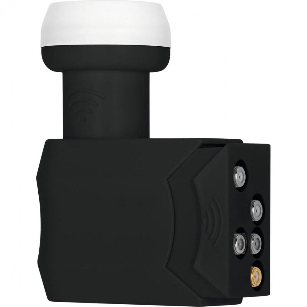TechniSat 0000/8388 Universal SCR-LNB schwarz Unicable LNB, 4 + 4 ...