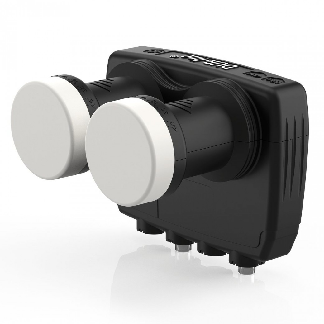 DUR-line Monoblock Twin LNB 6° MB6-TW | 2 Teilnehmer, 2 Satelliten ...