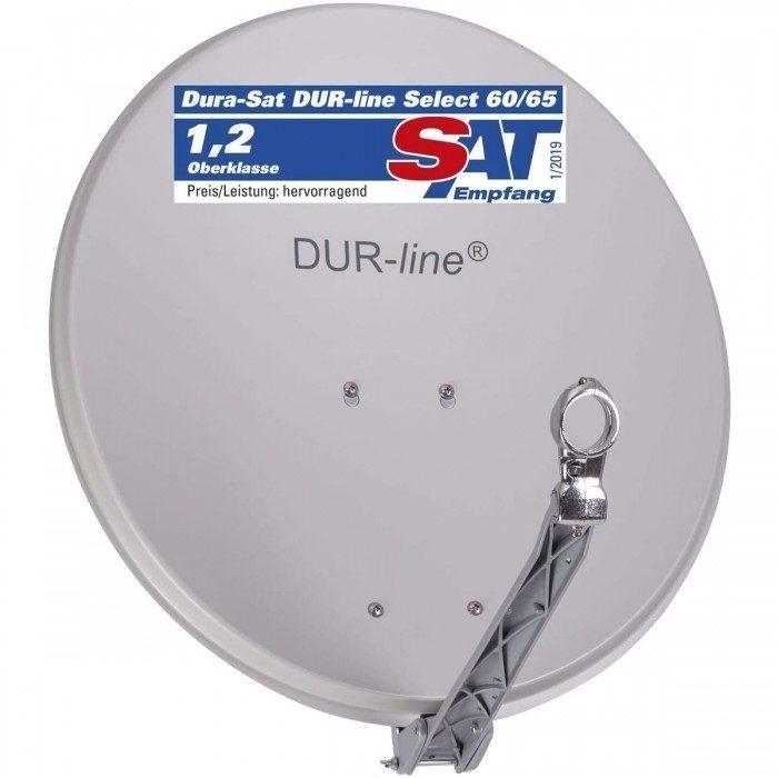DUR-line 2-Teilnehmer Sat-Anlage | Set bestehend aus DUR-line Select 60 ...