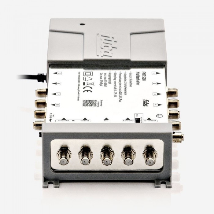 Fuba FMT 508 Multischalter 5/8 - SAT Multischalter 8 Teilnehmer mit Energiesparnetzteil ...