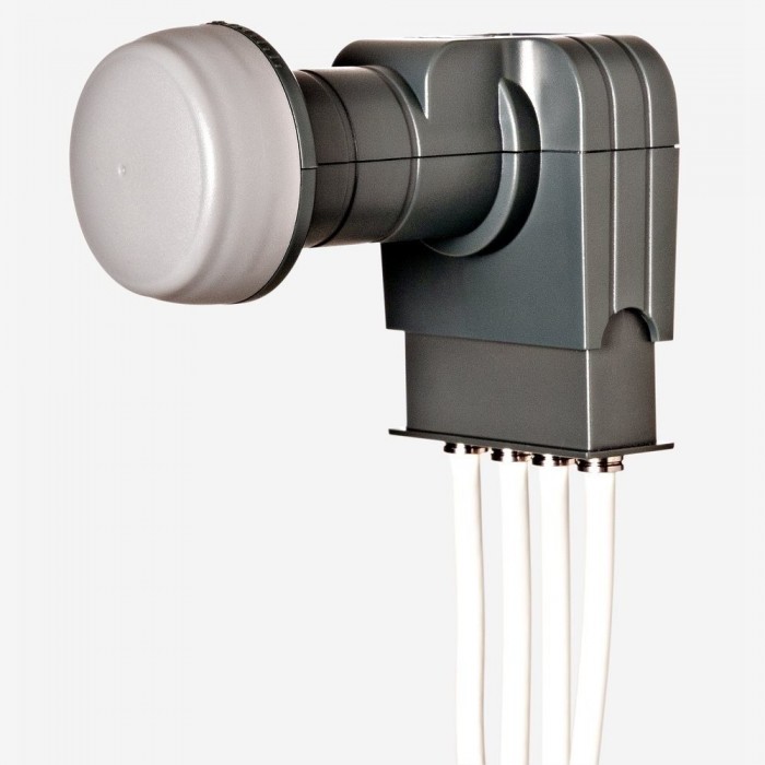 Fuba DEK 417 Quad LNB 4 Teilnehmer | Universal LNB für vier Teilnehmer ...