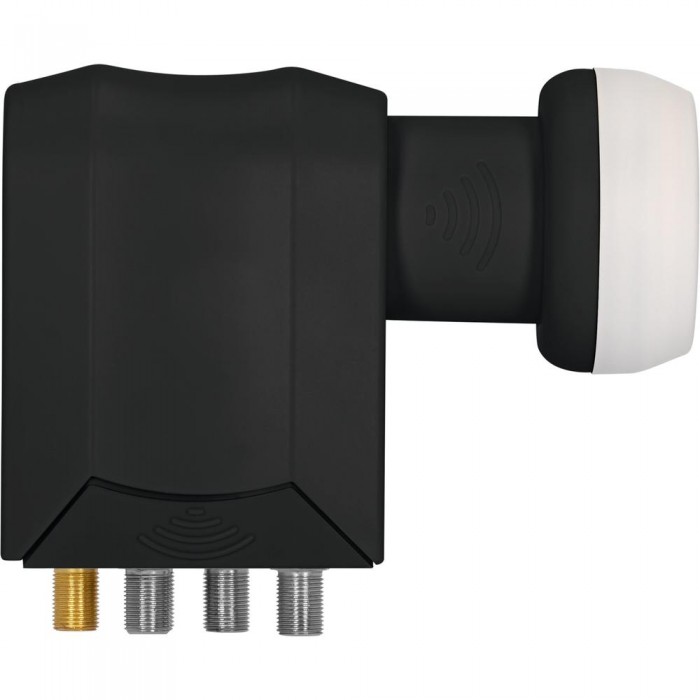 TechniSat 0000/8388 Universal SCR-LNB schwarz Unicable LNB, 4 + 4 ...