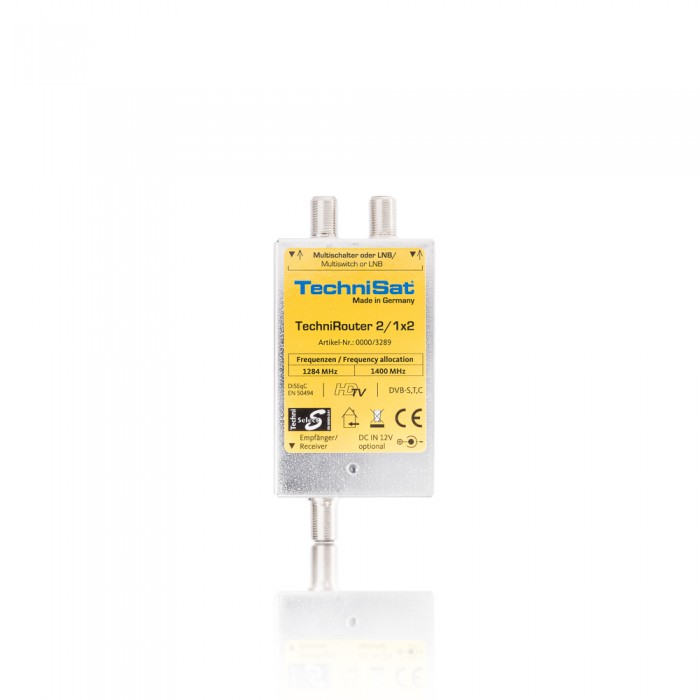 TechniSat TechniRouter Mini 2/1x2 0000/3289 | Einkabel-Multischalter ...