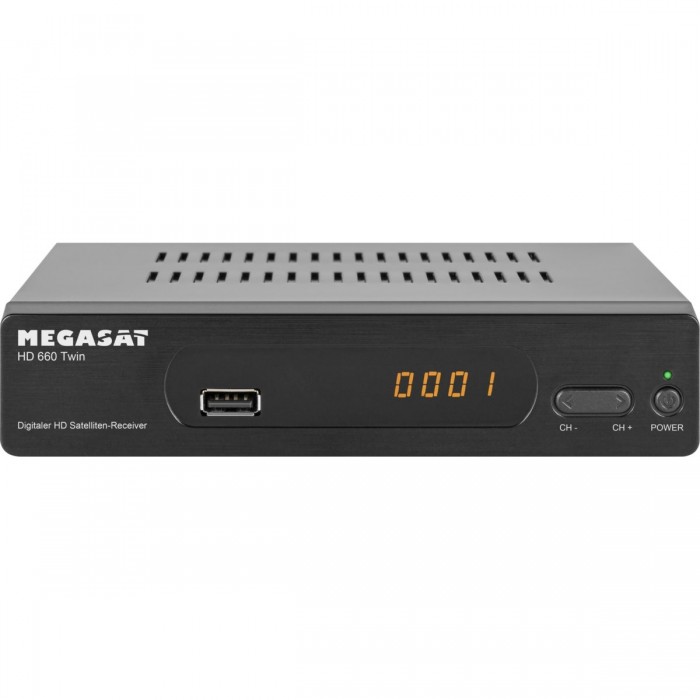 Megasat HD 660 Twin Full HD Sat Receiver schwarz | Unicable-tauglich ...